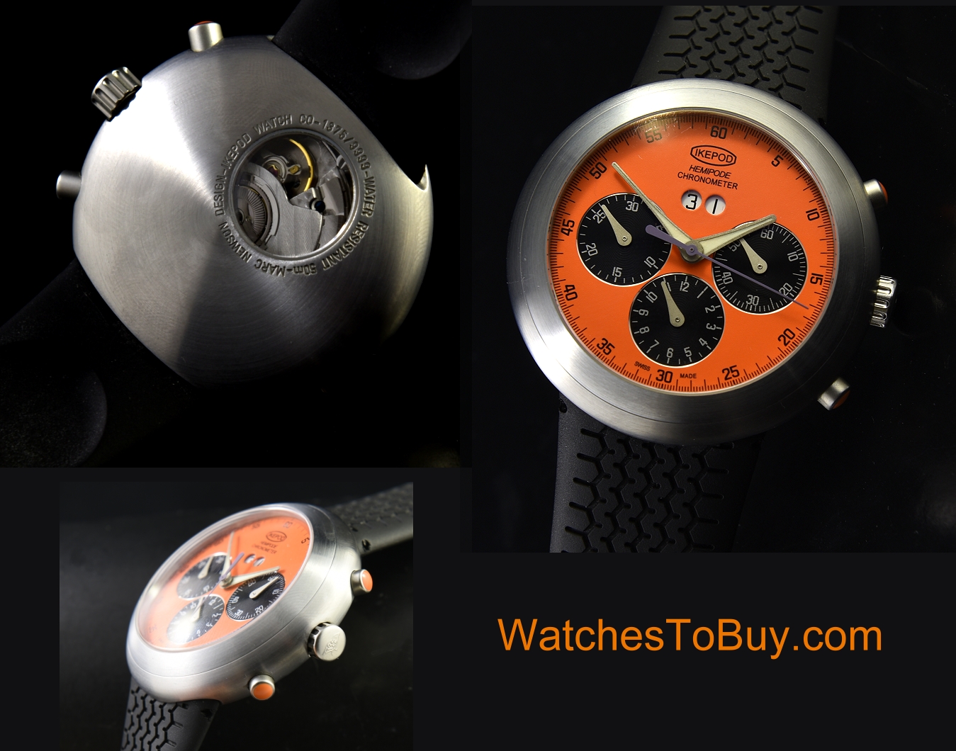 Ikepod Hemipode Chronograph - Watches To Buy - London