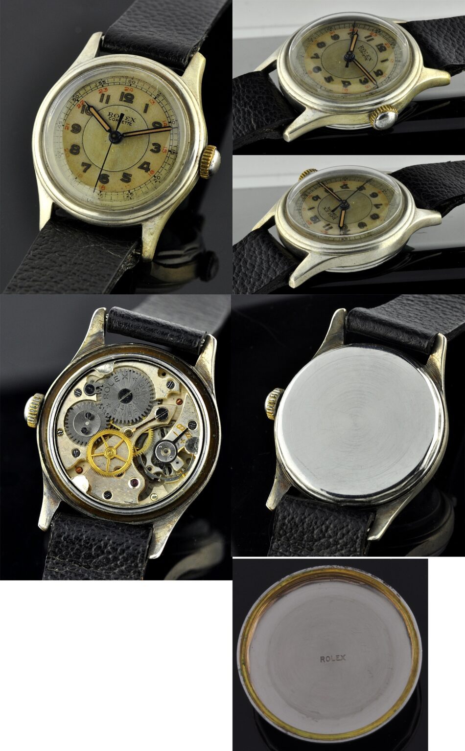 WW2-Era Rolex Corvette Silver - Watches To Buy - Vintage For Sale